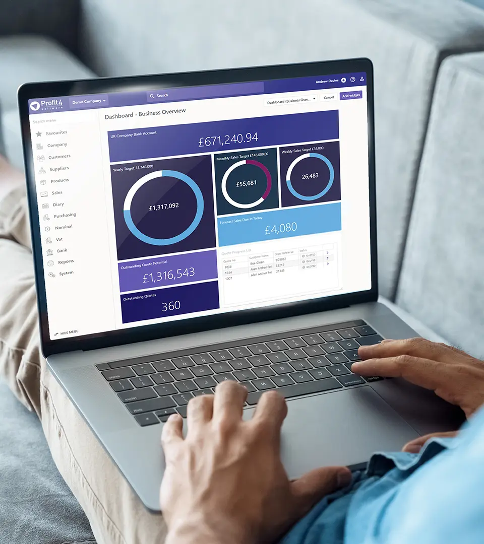 Watch an Online Profit4 Software Demo | OGL Software